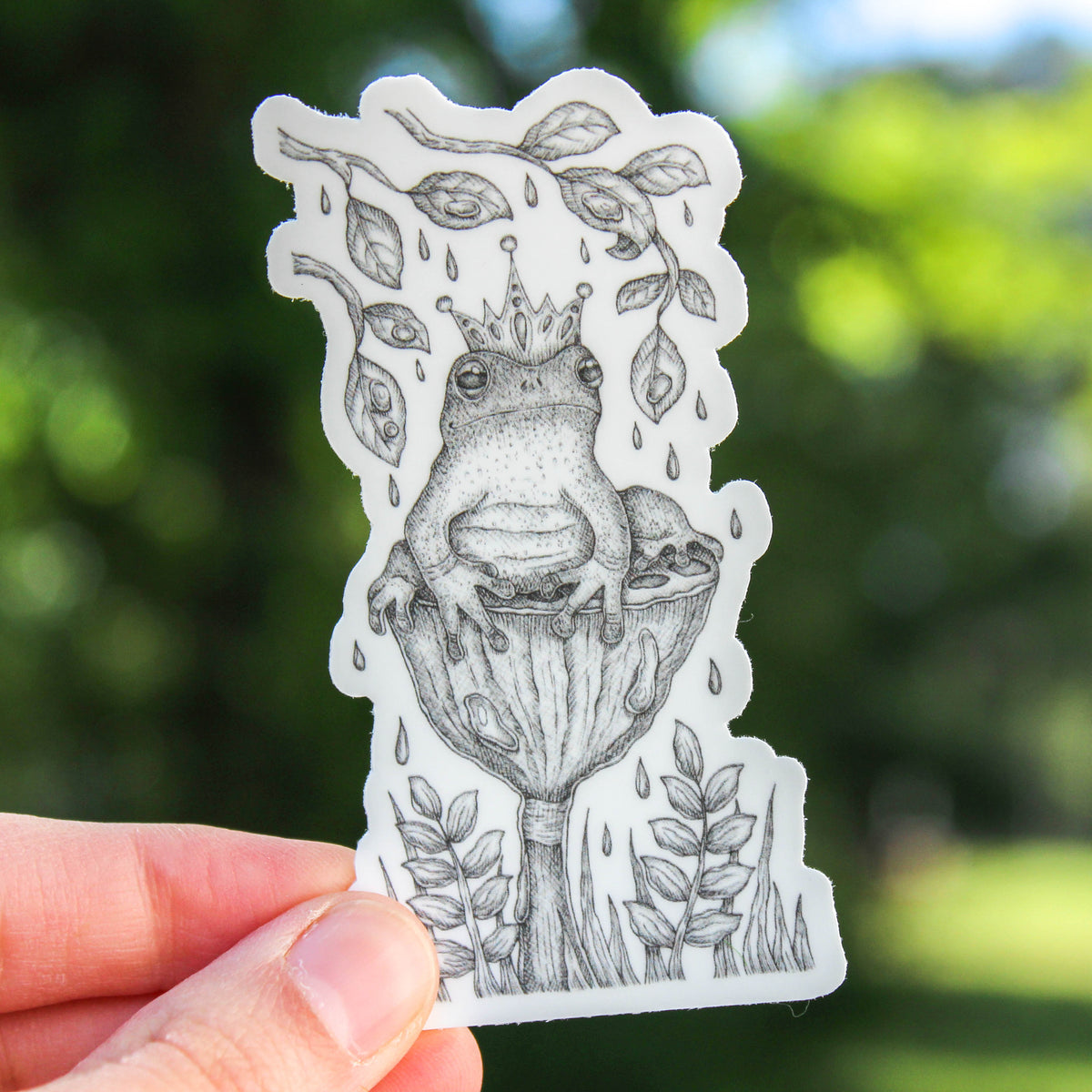 The Lotus Prince | Vinyl Sticker – Mackenzie Myrick Studio