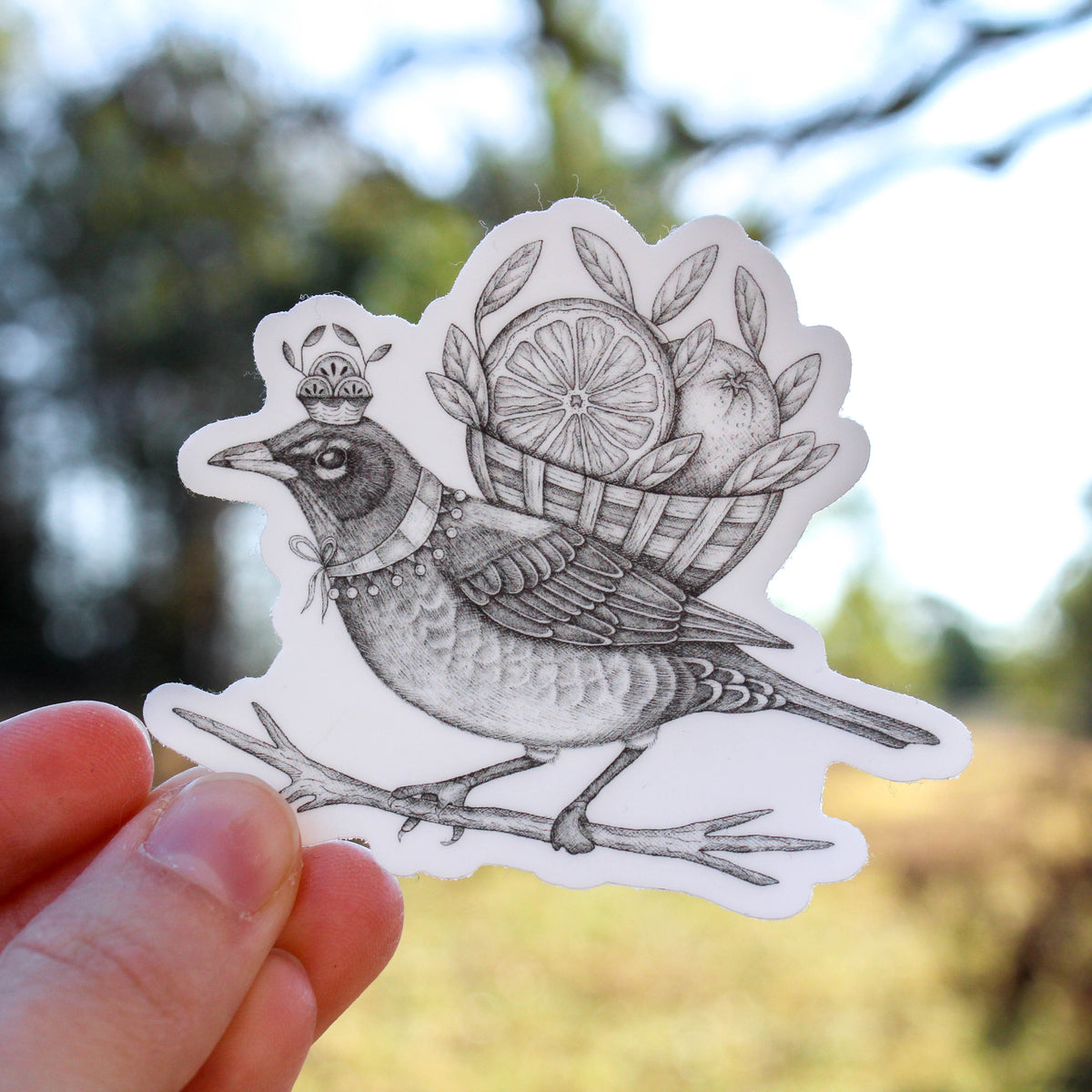 The Orange Prince | Vinyl Sticker – Mackenzie Myrick Studio